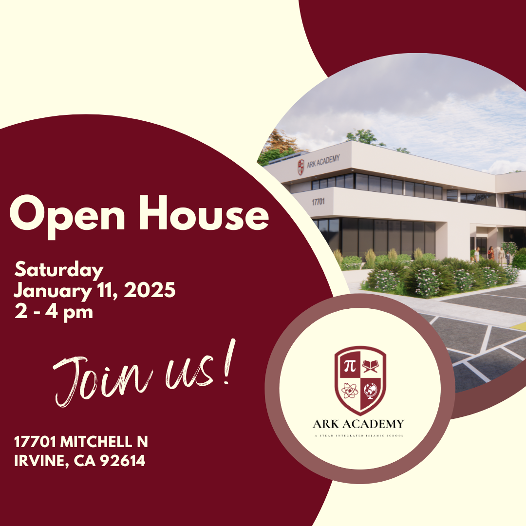 Open House Saturday, January 11th from 2-4 PM - ARK Academy